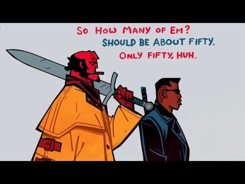 🎃Blade & Hellboy Comic Dub 2💀 - YouTube