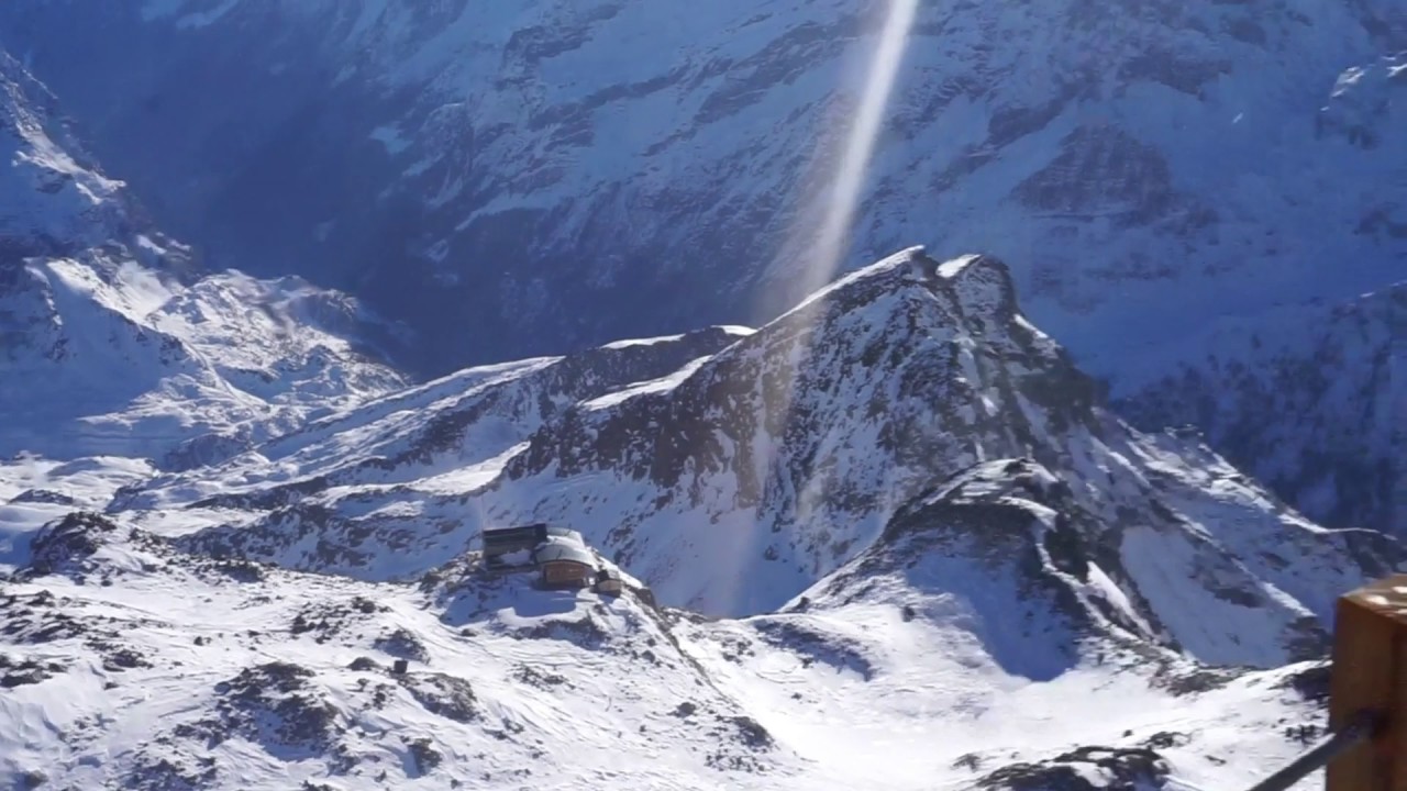 monte rosa in invernale (fallito) - YouTube