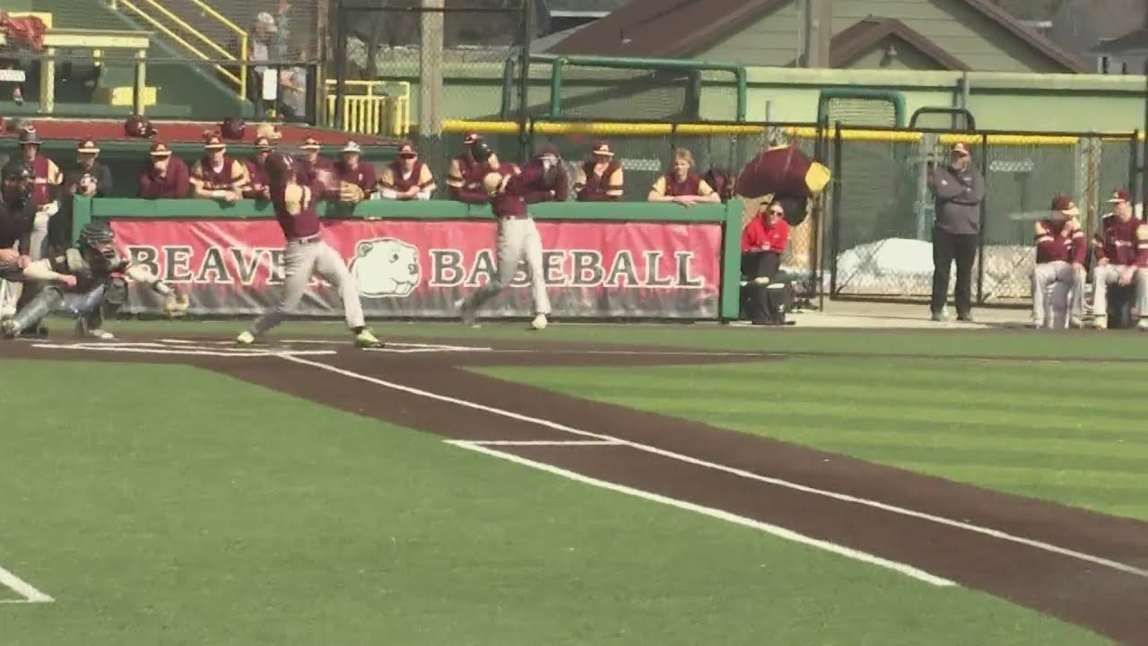 Baseball: Minot wins doubleheader over Legacy - YouTube