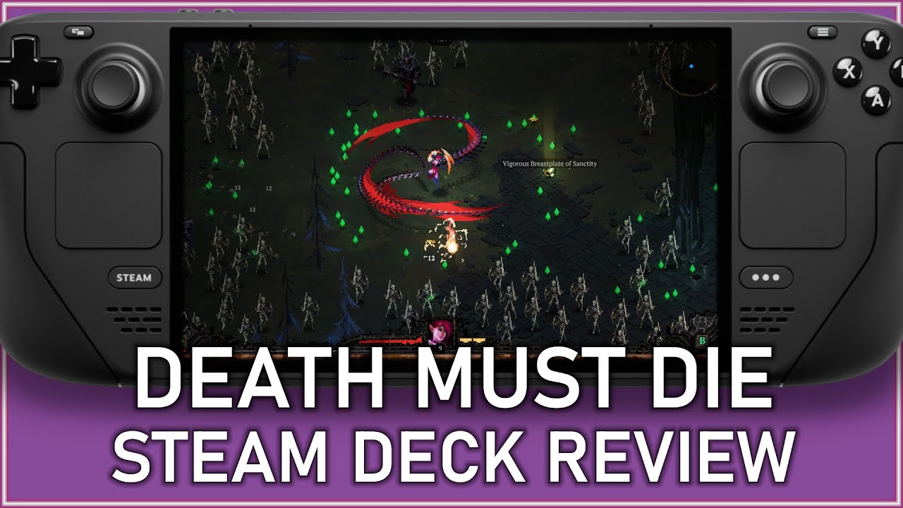 DEATH MUST DIE - STEAM DECK Review & Settings - YouTube