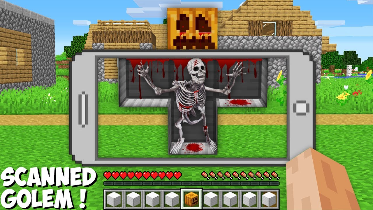 I SCANNED the GOLEM SPAWN WITH AN X-RAY AND FOUND SCARY MONSTER in ...