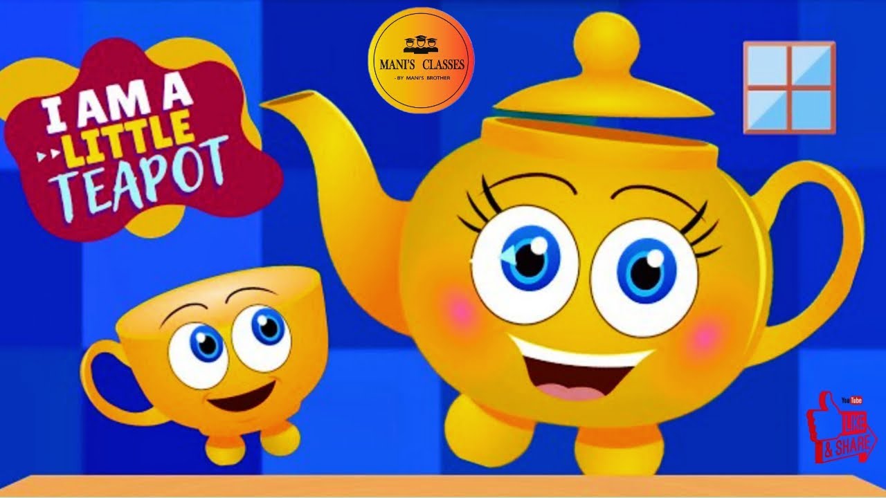 I Am a Little Teapot : A Nursery Rhyme for Kids of All Ages - YouTube