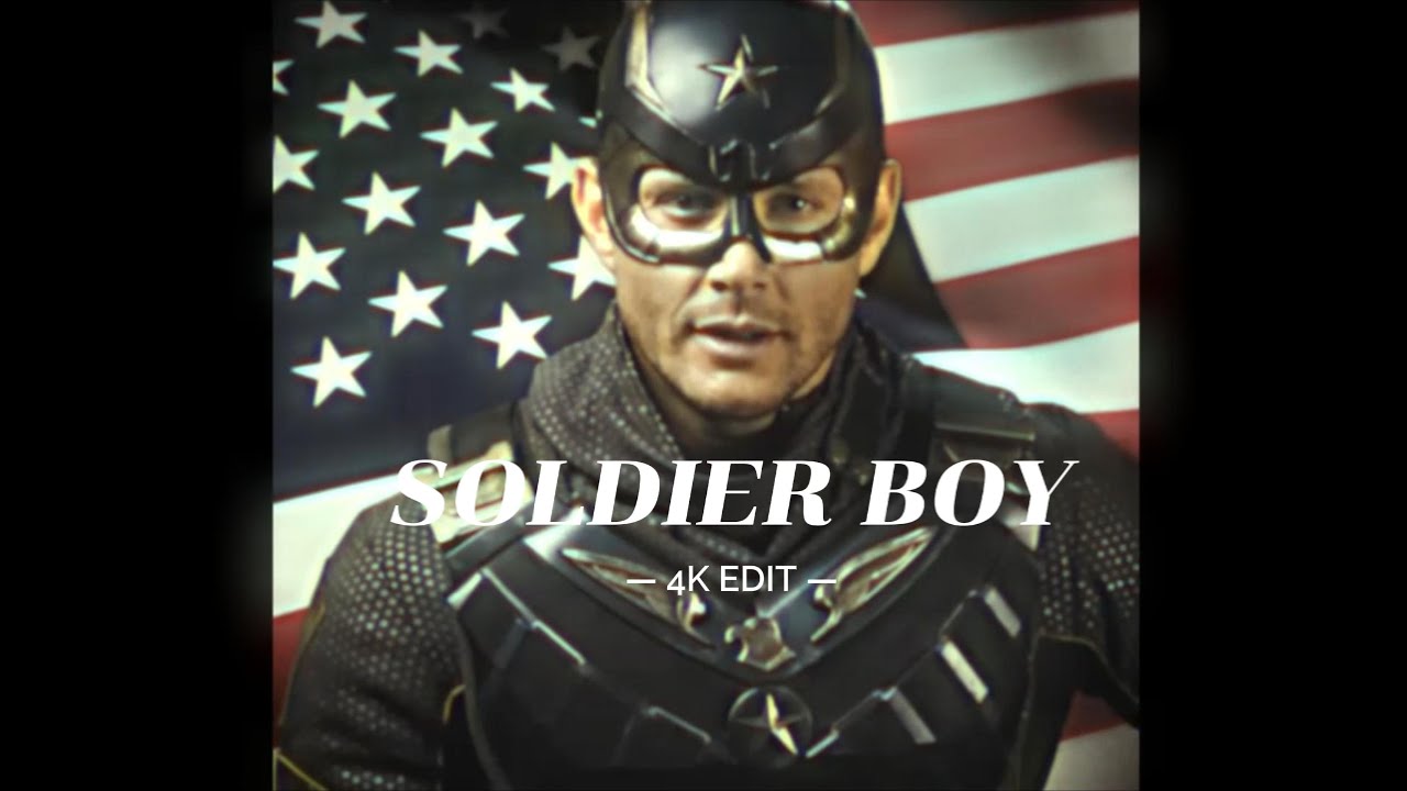 "IF TAKING DRUGS IS UNCOOL"|| SOLDIER BOY EDIT - YouTube