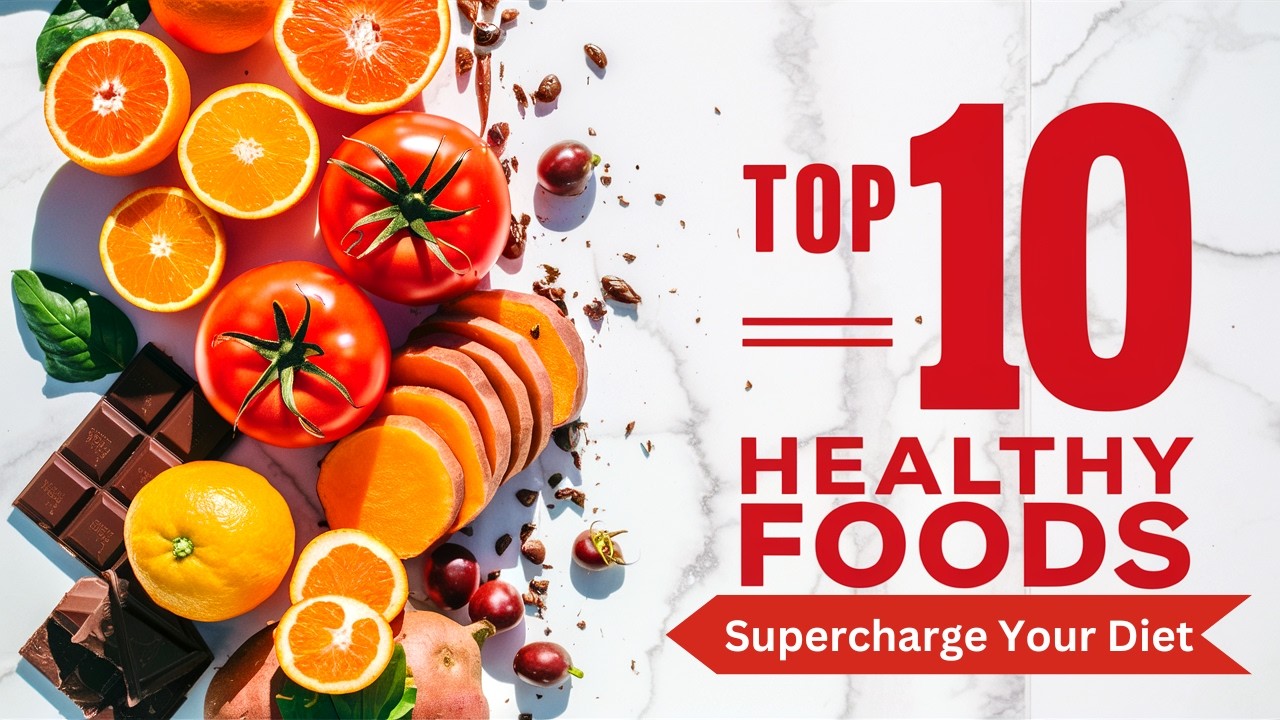 Supercharge Your Diet: Top 10 Healthy Foods to Include - YouTube