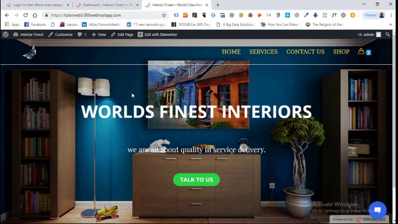 How your wordpress website should look like. - YouTube