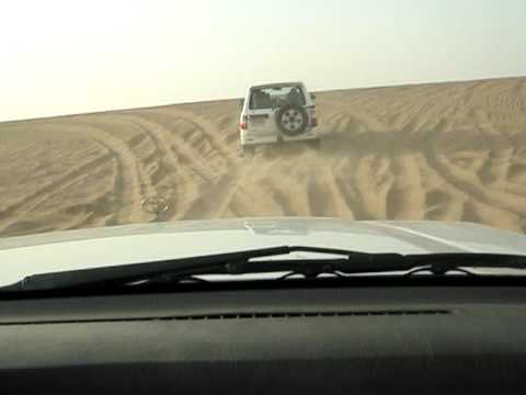 DESERT SAFARI IN DUBAI: SAND DUNING IN UAE - YouTube
