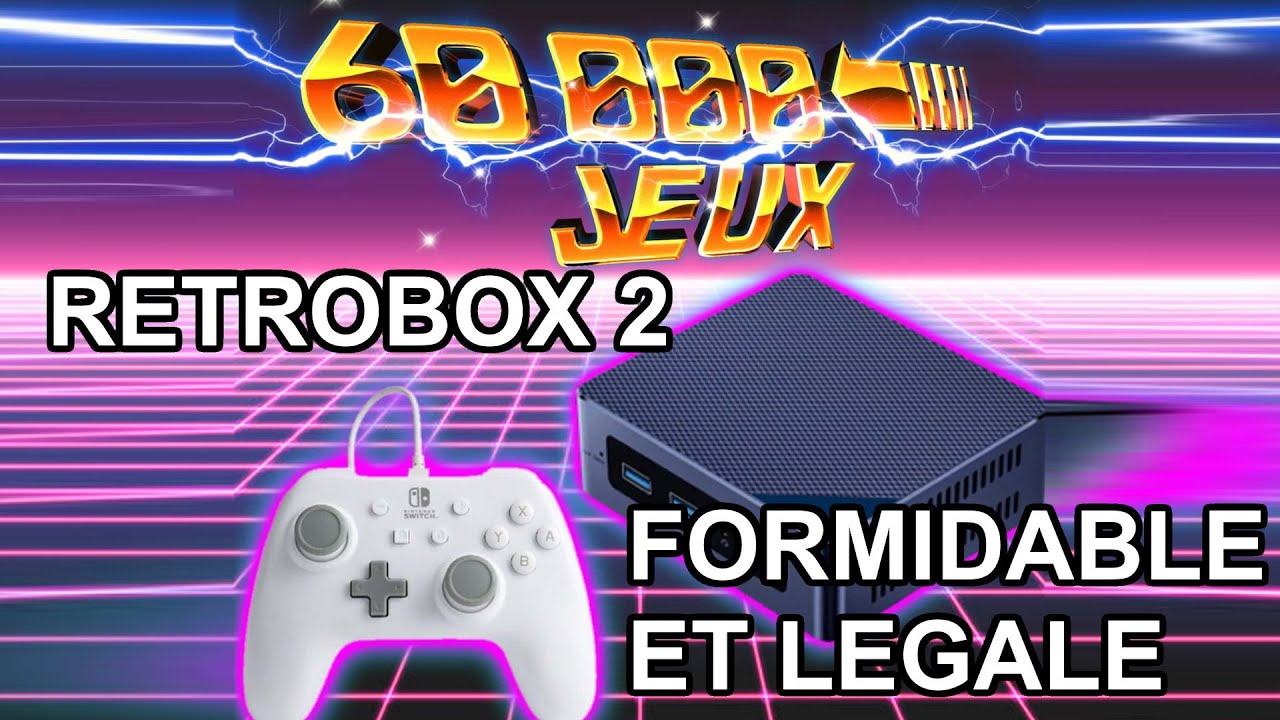 Retrobox 2 une console formidable et légale !! - YouTube