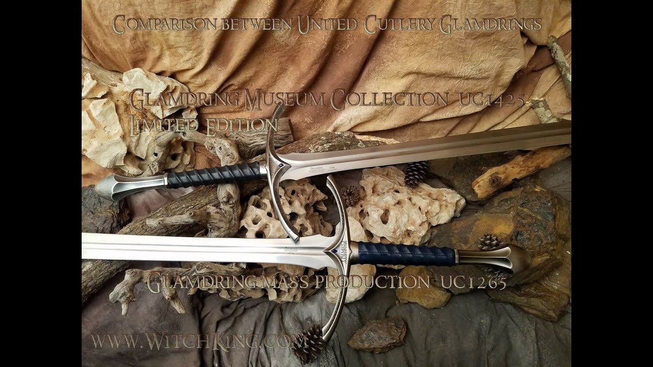 Museum collection glamdring UC1425 versus glamdring UC1265 - YouTube