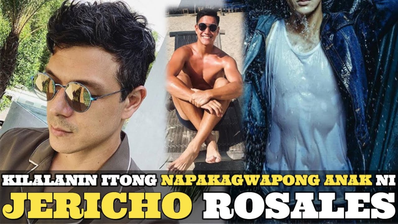 Meet SANTINO ROSALES, The Handsome Son of JERICHO ROSALES - YouTube