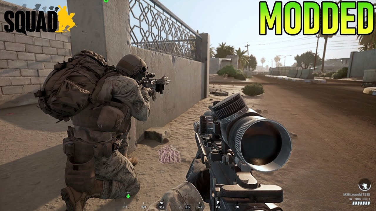 FALLUJAH US MARINES SNIPER / Modded Squad - YouTube