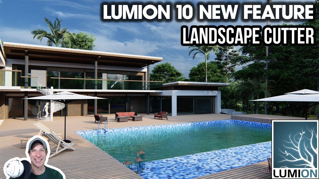 Lumion 10 New Feature Tutorial - Landscape Cutter - YouTube
