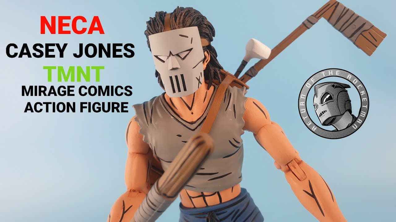 neca ultimate Casey Jones Teenage mutant ninja turtles Mirage comics ...