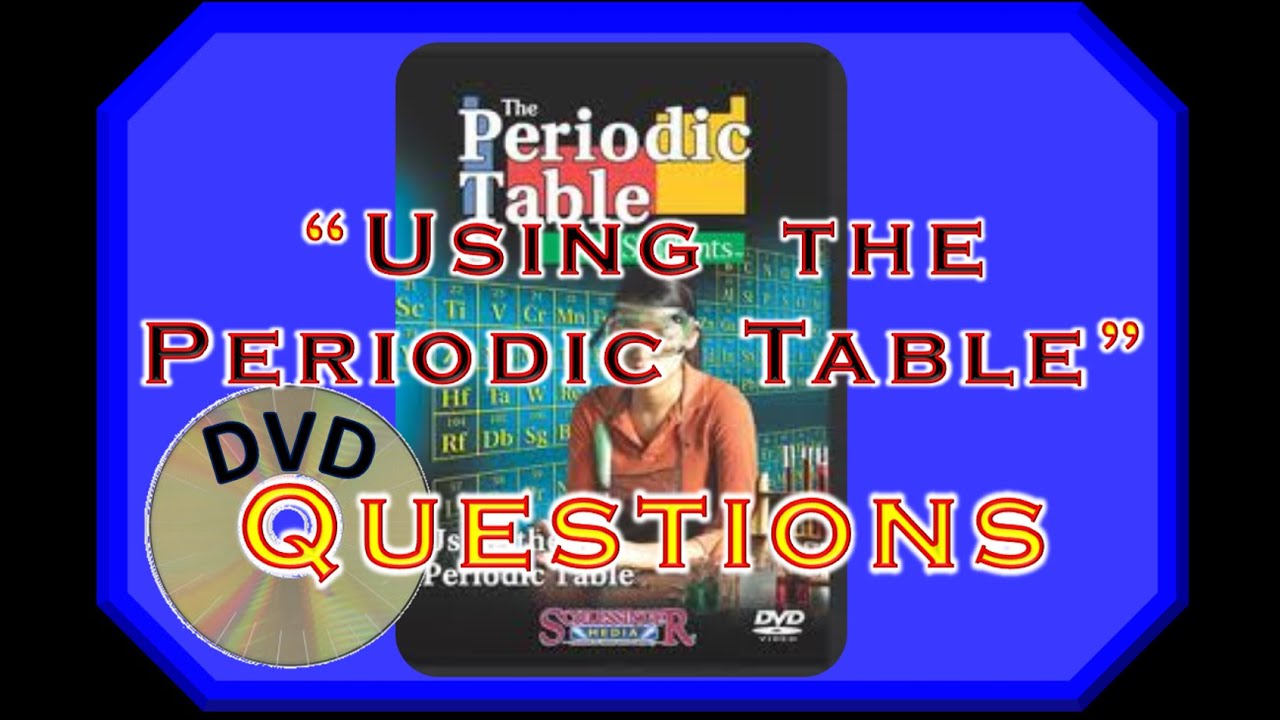 Using the Periodic Table Video - YouTube
