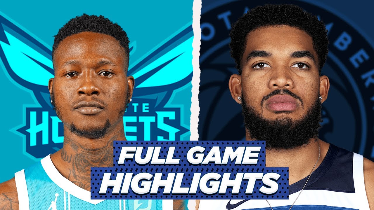 HORNETS at TIMBERWOLVES FULL GAME HIGHLIGHTS | 2021 NBA SEASON - YouTube