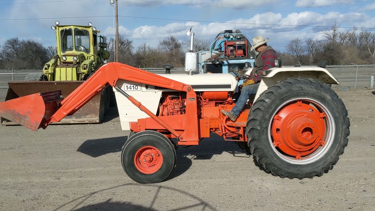 Case 1410 2wd diesel - YouTube