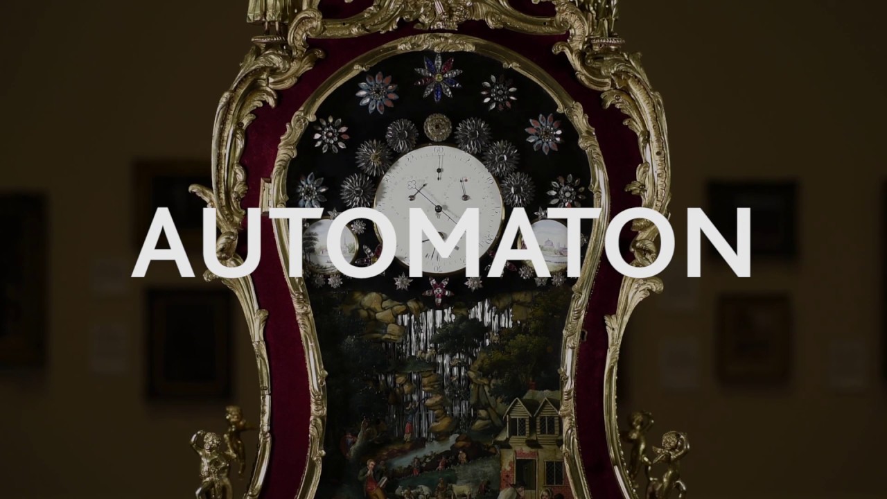 Automaton Clock - York Art Gallery - YouTube
