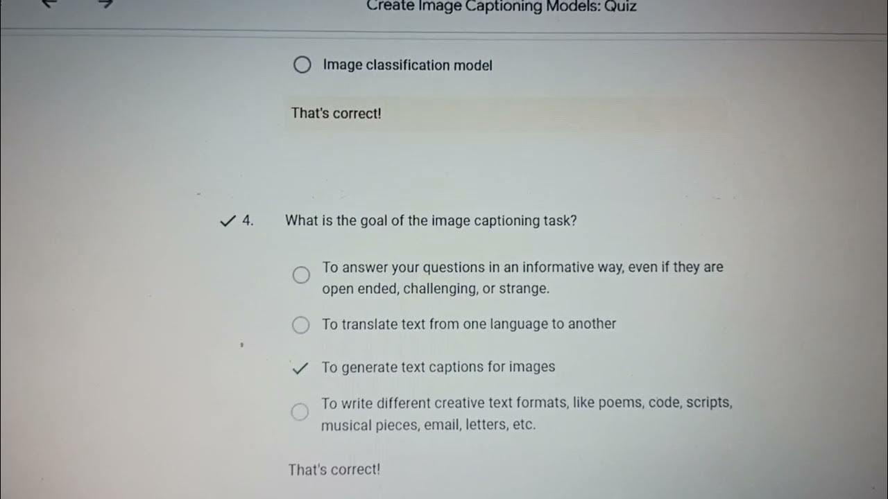 Create Image Captioning Models:Quiz - YouTube