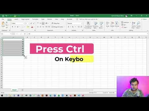 How to repeat a number sequence in Excel - YouTube