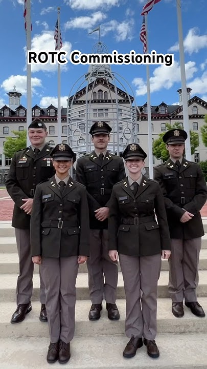 Widener University - 2025 ROTC Commissioning - YouTube