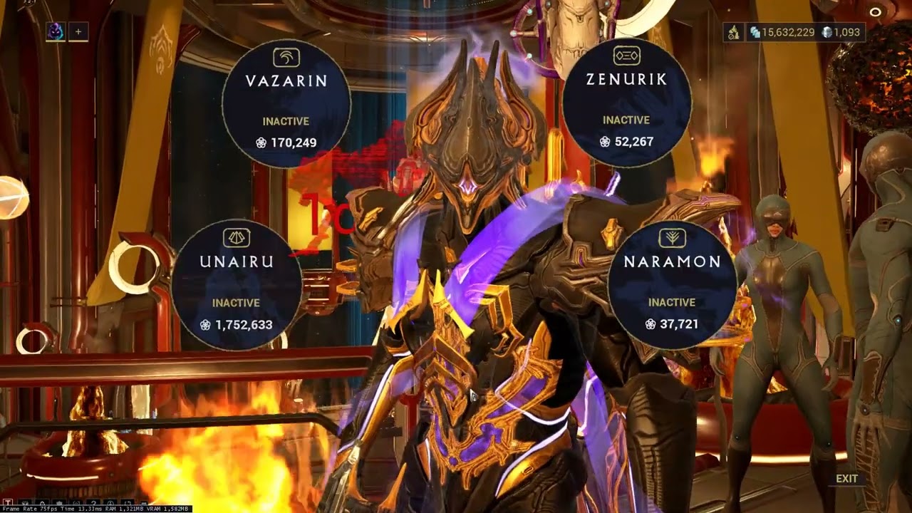 Warframe high efficiency (low energy) eidolon build - YouTube
