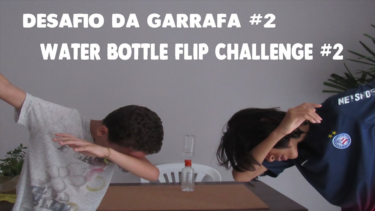 #2 Bottle Water Flip Challenge (Desafio Da Garrafa) - Ian (ft. Ti ...