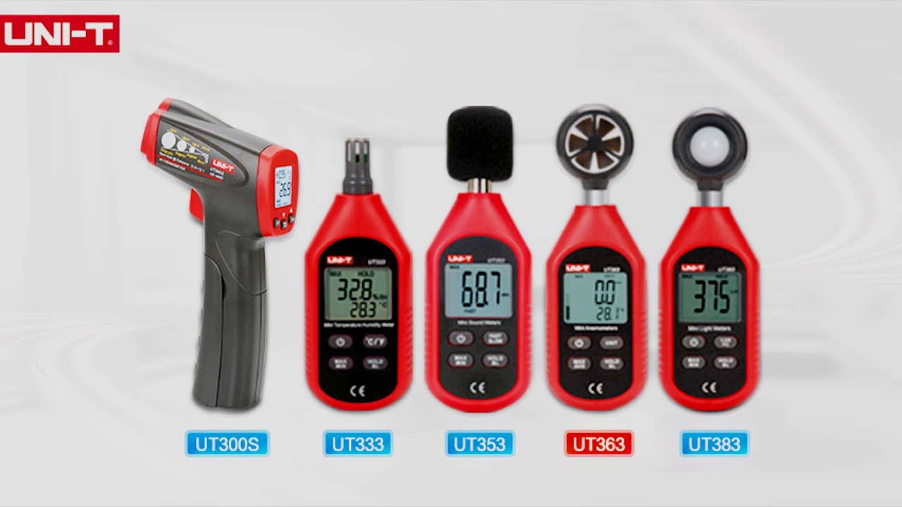 UT363 Mini Anemometer - YouTube