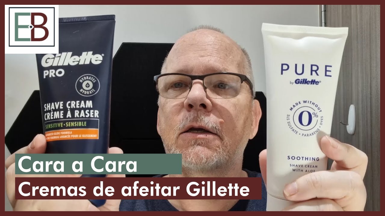 Cara a Cara - Cremas de Afeitar Gillette - YouTube