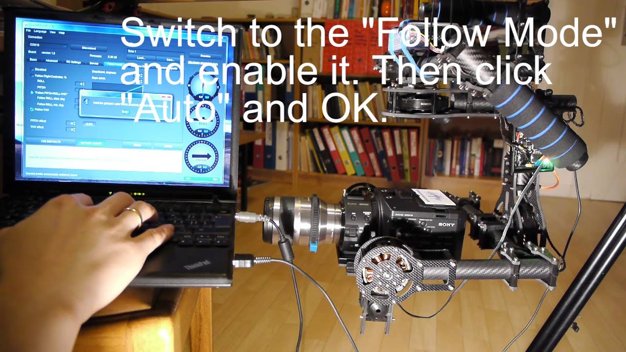 Tutorial: Tuning a 3-Axis HiFly Gimbal with Alexmos Controller from ...