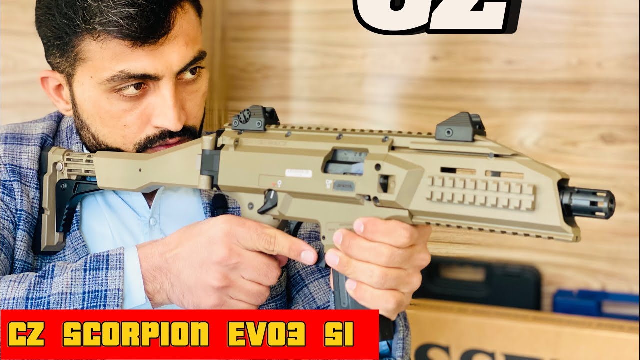 CZ Scorpion EVO3 S1 9mm Pistol Made Czech Republic Unboxing and Review ...