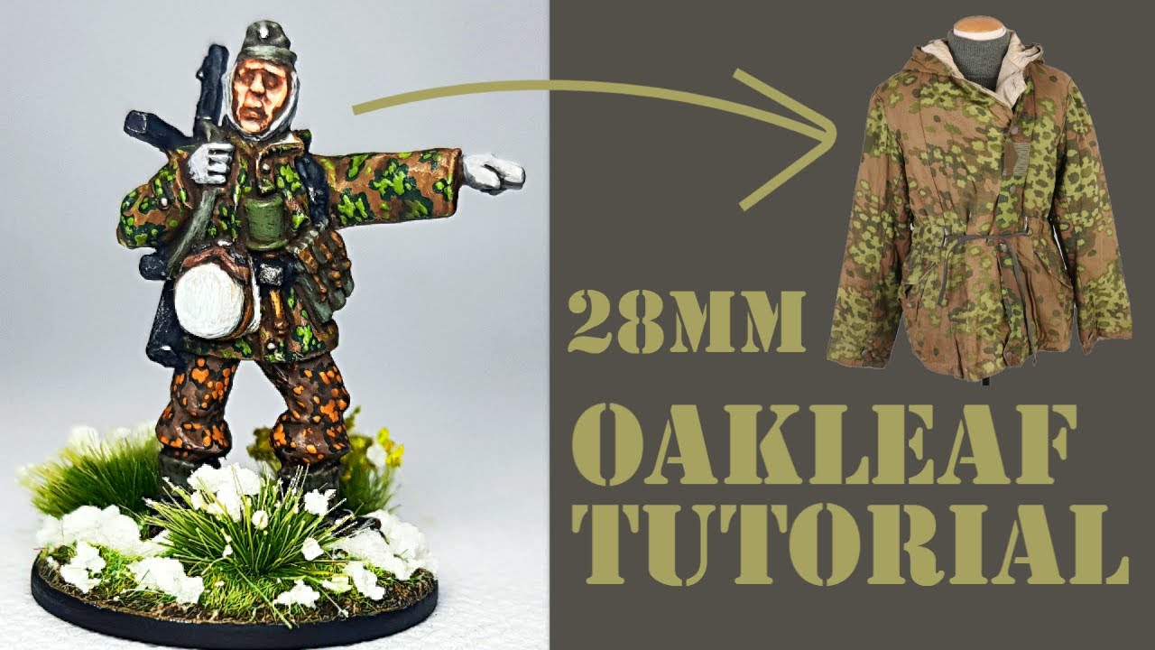 EASY Waffen SS Oakleaf Painting Tutorial (Spring & Autumn) - Bolt ...