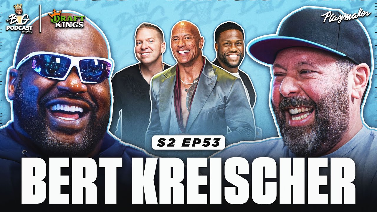 Bert Kreischer Reveals His BANNED Joke, Made Shaq Cry + Shaq Calls Out ...