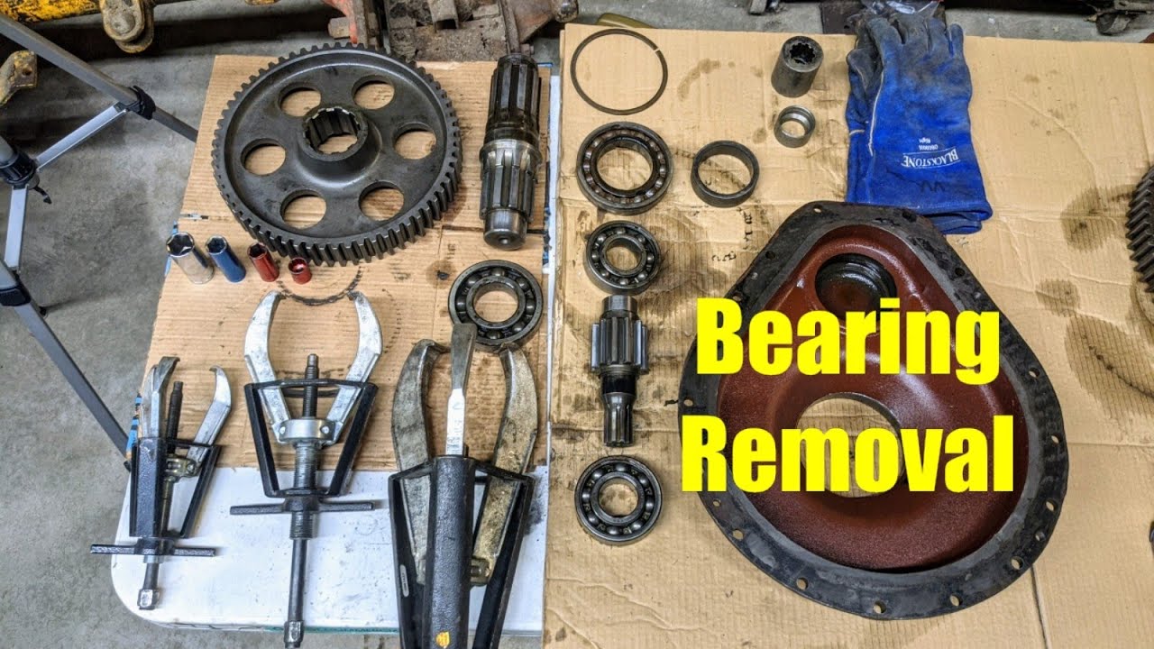 Removing The Final Drive Bearings Part 26 Case 310G Bulldozer ...