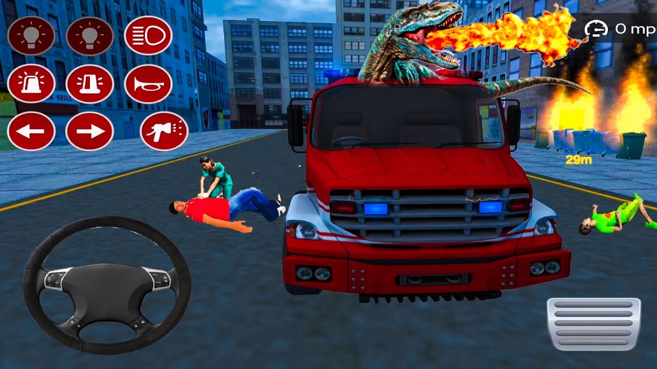 Get ready to become a real fireman #11 Keep the safe city-The best fire ...