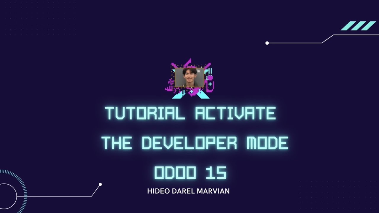 [ERP] Tutorial Activate the Developer Mode Odoo 15 - YouTube