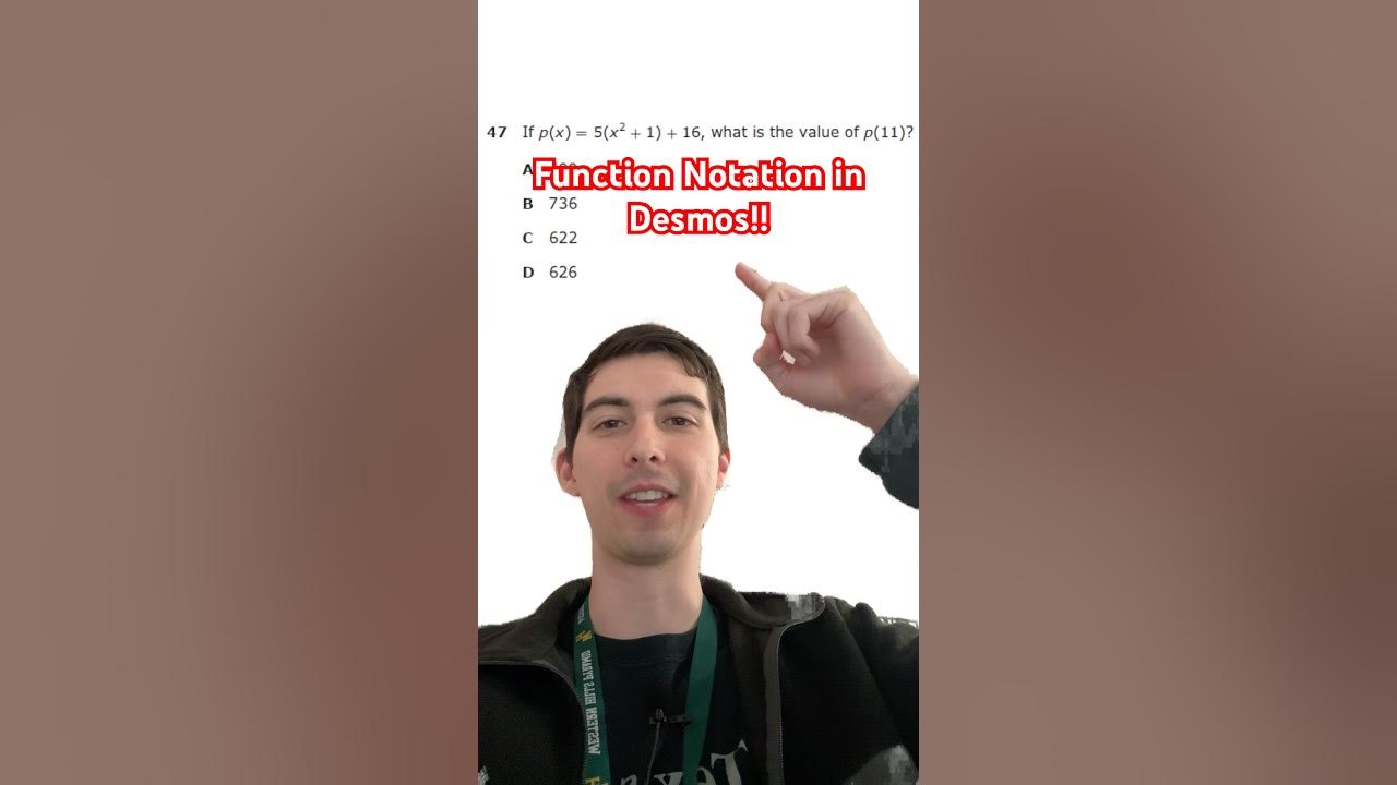 Function Notation Hack with Desmos! - YouTube