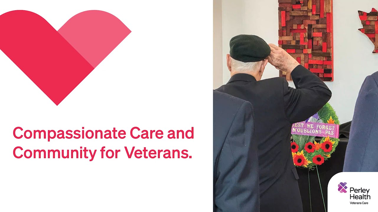 Honouring Remembrance Day at Perley Health - YouTube