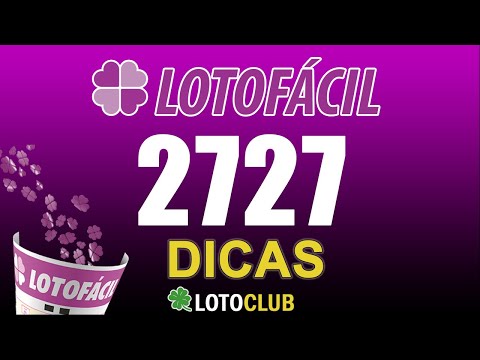 Lotofacil 2727 dicas e analises - Bolões disponível