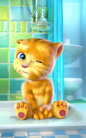 Talking Ginger Laughing - YouTube