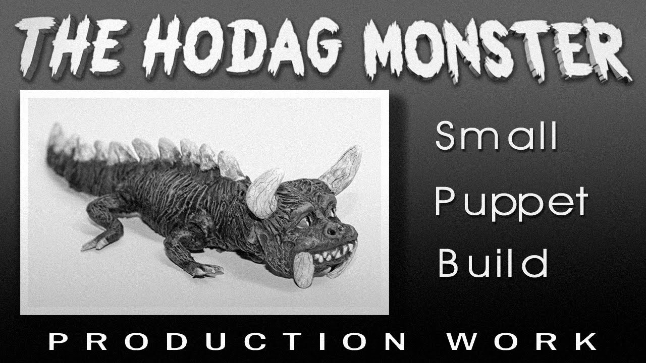 Stop-Motion Puppet Build (Small) for "The Hodag Monster" movie. - YouTube