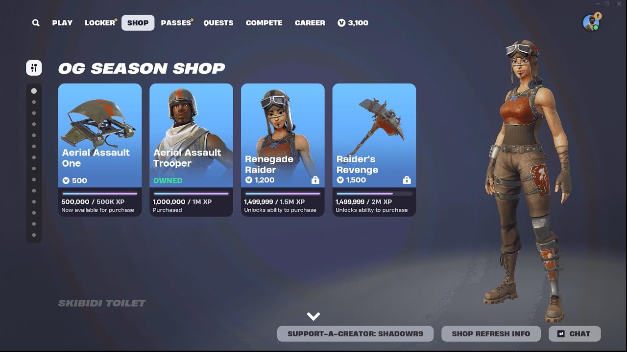 Fortnite renegade raider gameplay - YouTube