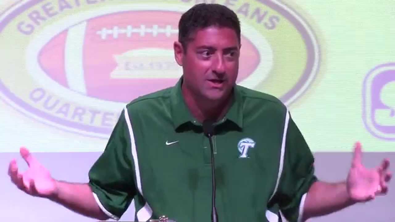 Tulane's Todd Graffagnini at Greater N.O. QB Club- Oct 13, 2014 - YouTube