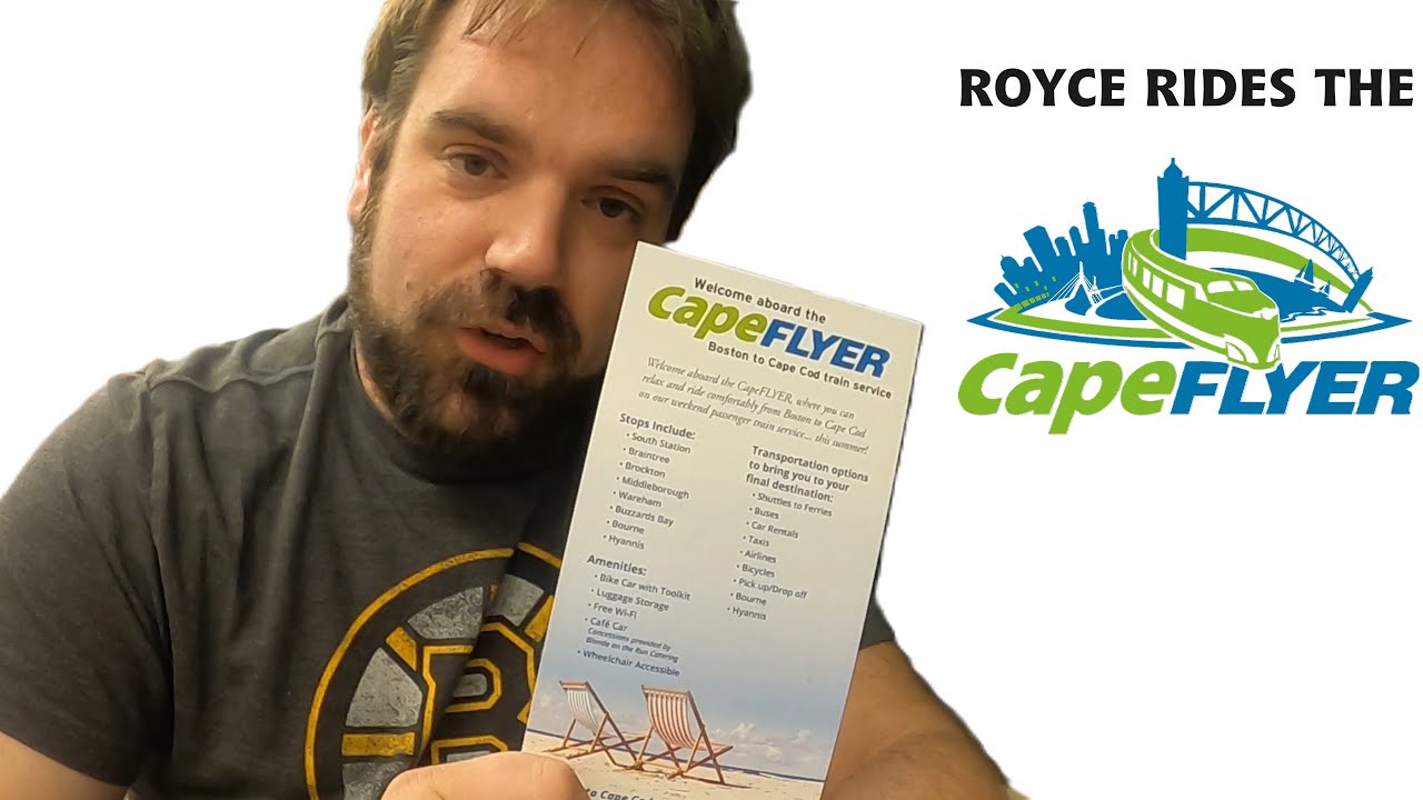 My First EVER Trip on the CapeFLYER - Cape Cod By Train! - YouTube