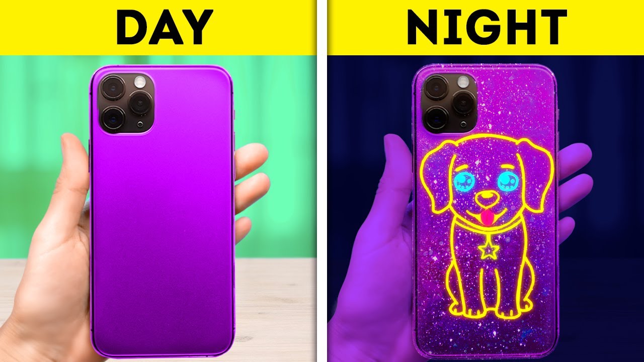 25 CUTE AND COLORFUL DIY PHONE CASE THAT WILL BRIGHTEN YOUR MOOD - YouTube