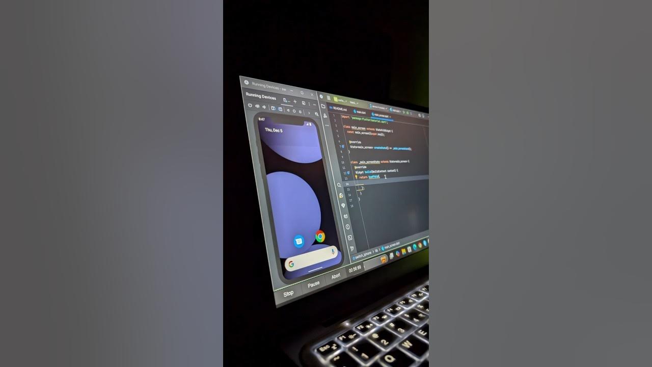 Onboarding Screen | Introduction Screen in Flutter 📱#flutter #shorts # ...
