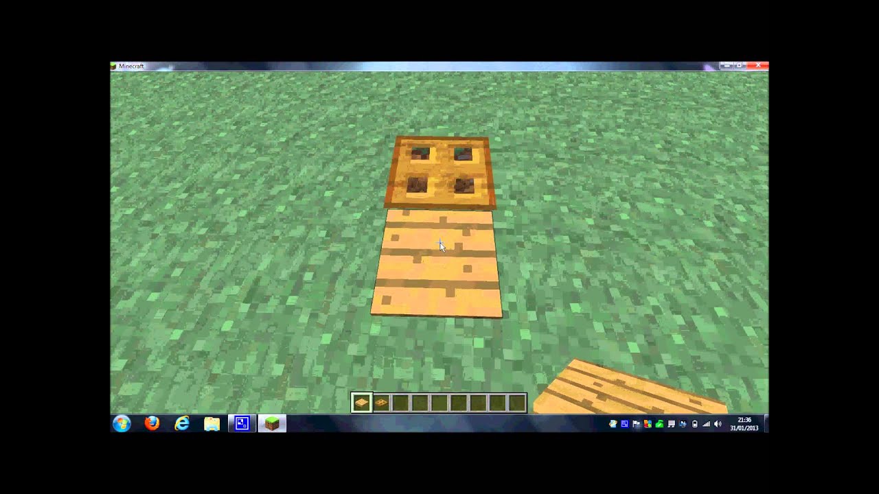 Minecraft : Comment utiliser les plaques explication - YouTube