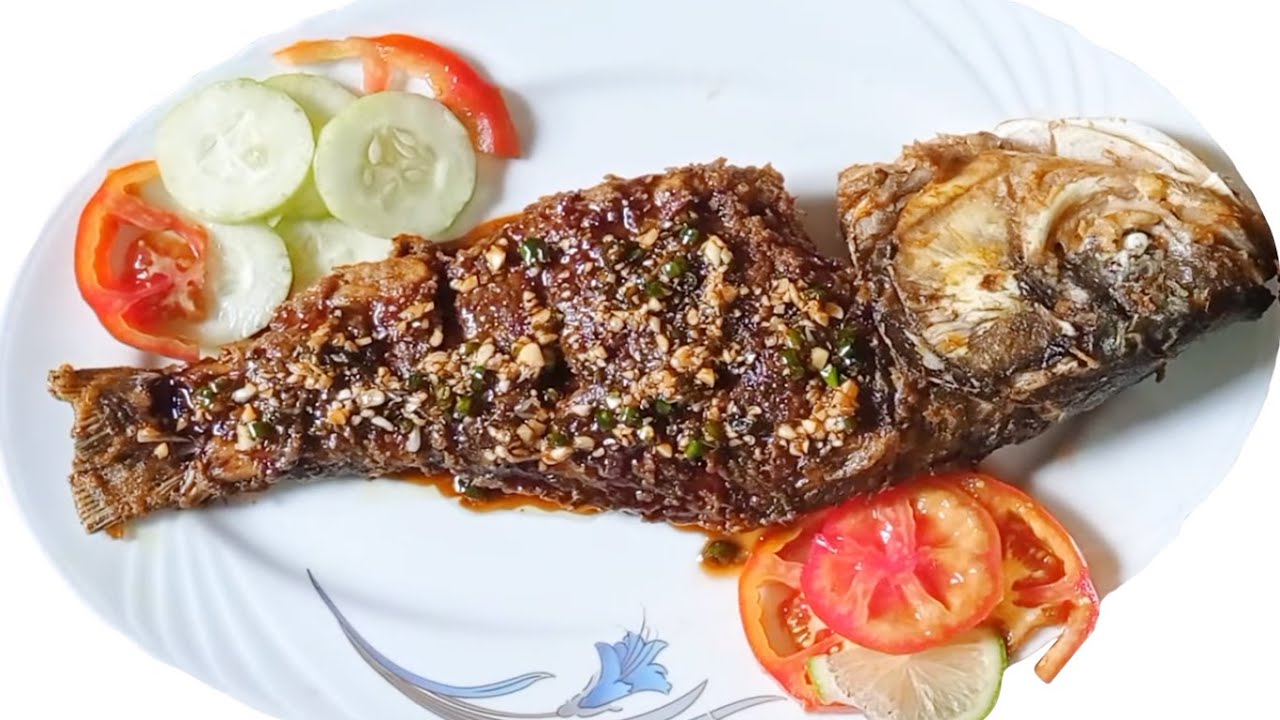 কাতলা মাছ ভুনা Catla Fish Fry Fish Curry recipe - YouTube
