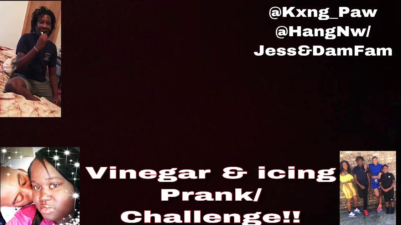 Vinegar&Icing Prank/Challenge - YouTube