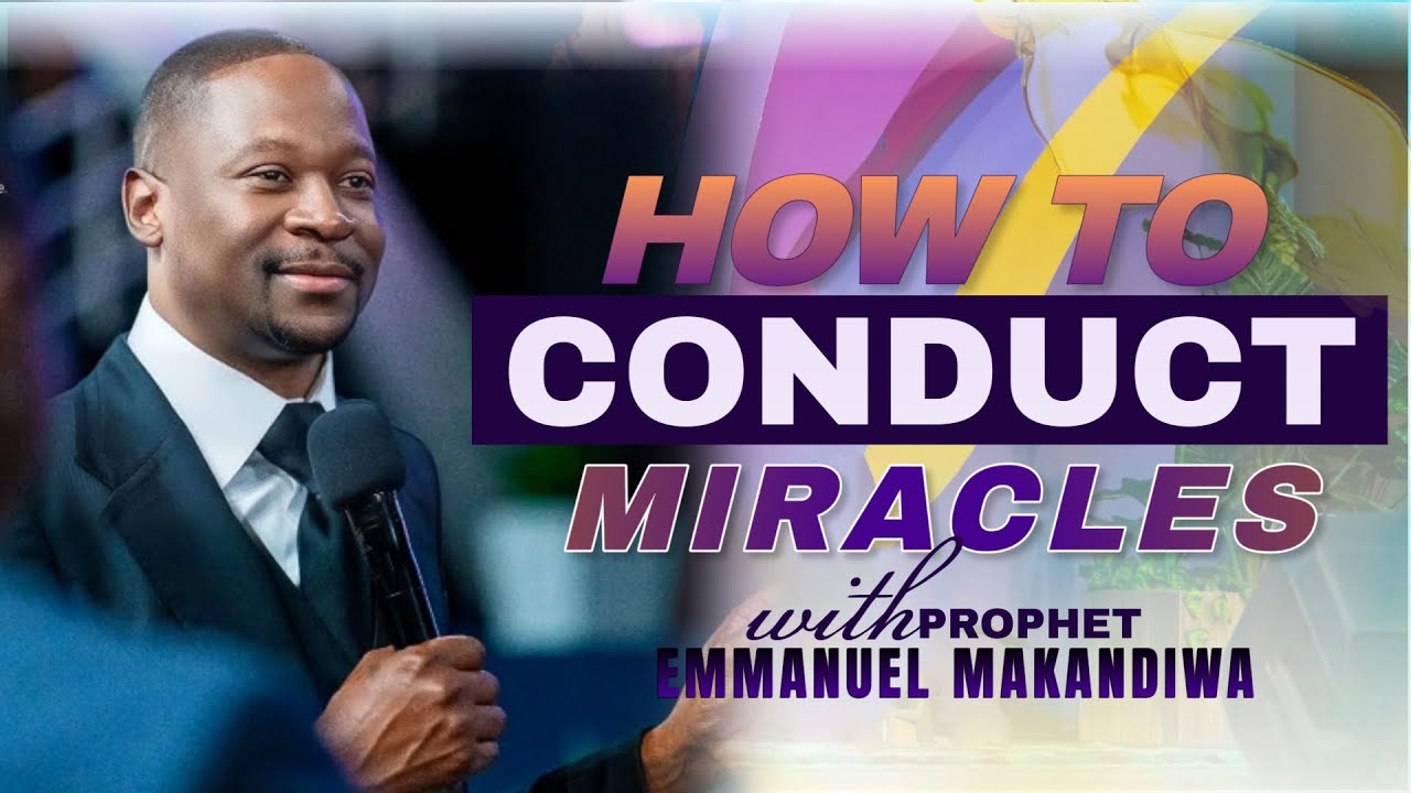 How To Conduct Miracles || Prophet Emmanuel Makandiwa - YouTube
