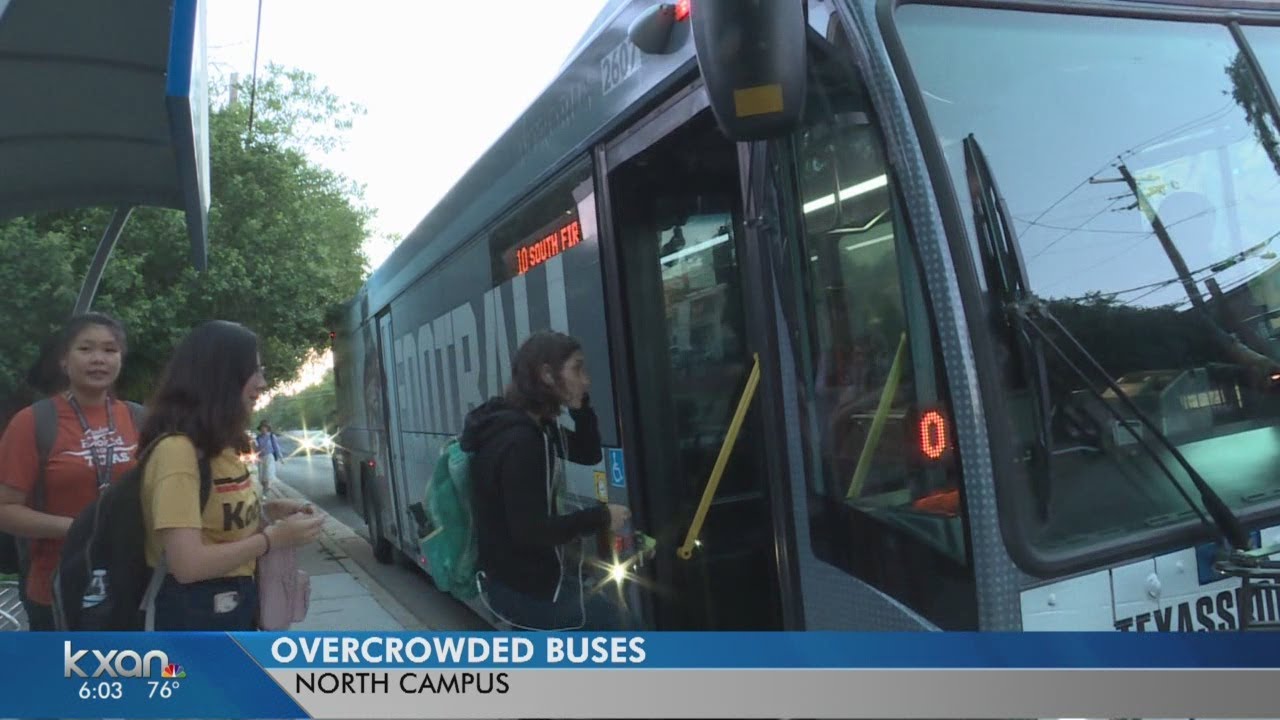 Overcrowded buses causing headaches for UT students - YouTube