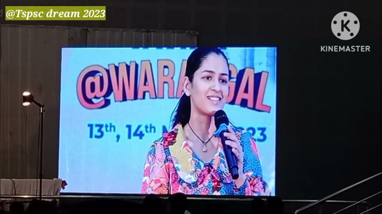 Naina jaiswal motivational speech at impact foundation warangal.....@impact foundation - YouTube